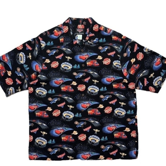 Disney Pixar | Shirts | Reyn Spooner Disney Pixar Cars Mens Relaxed ...